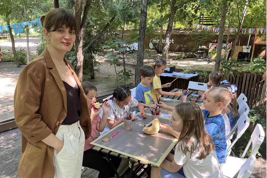 Ukraine summer camps’ mission: Provide ‘childhood during war’ - CSMonitor.com